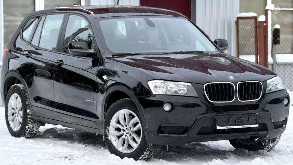 Black BMW X3 2011 in Ukmerge, with an engine capacity of 2.00 L and mileage of 389 thousand km for 7400 €, photo 1 on AUTOMOTO.COM.LV
