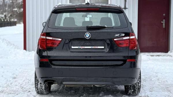 Black BMW X3 2011 in Ukmerge, with an engine capacity of 2.00 L and mileage of 389 thousand km for 7400 €, photo 6 on AUTOMOTO.COM.LV