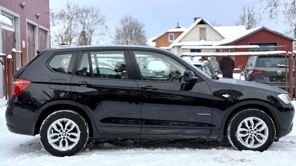 Black BMW X3 2011 in Ukmerge, with an engine capacity of 2.00 L and mileage of 389 thousand km for 7400 €, photo 8 on AUTOMOTO.COM.LV