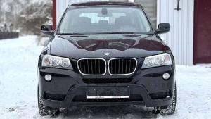 Black BMW X3 2011 in Ukmerge, with an engine capacity of 2.00 L and mileage of 390 thousand km for 6750 €, photo 7 on AUTOMOTO.COM.LV