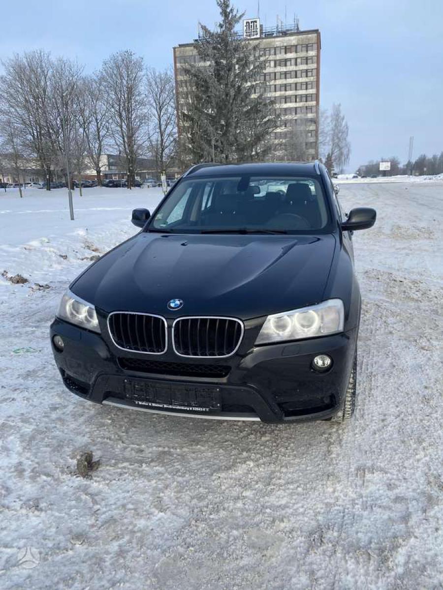 Melns BMW X3 2011 Alīta, ar dzinēja tilpumu 2.00 L un nobraukumu 250 tūkst. km par 9999 €, foto 1 vietnē AUTOMOTO.COM.LV