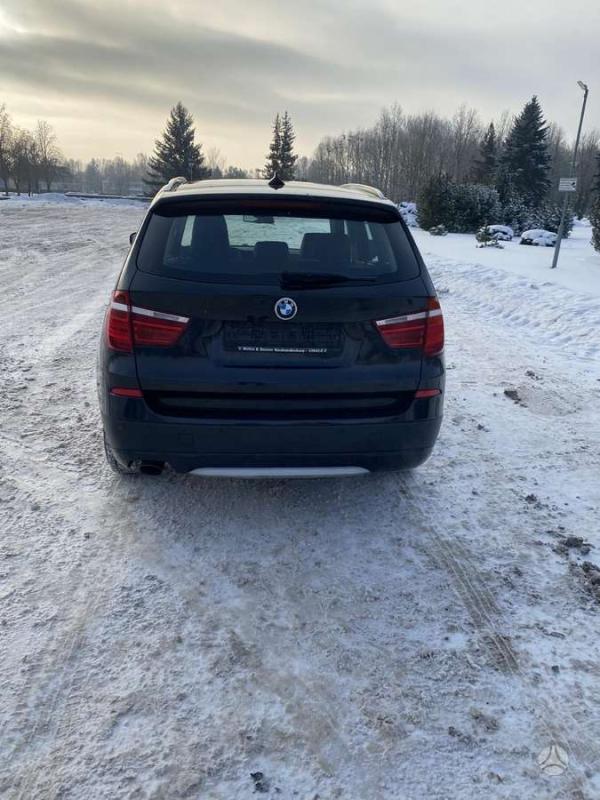Melns BMW X3 2011 Alīta, ar dzinēja tilpumu 2.00 L un nobraukumu 250 tūkst. km par 9999 €, foto 4 vietnē AUTOMOTO.COM.LV