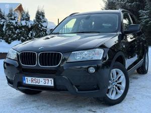 Melns BMW X3 2011 Utena, ar dzinēja tilpumu 2.00 L un nobraukumu 265 tūkst. km par 7950 €, foto  vietnē AUTOMOTO.COM.LV