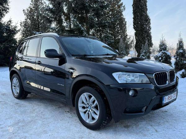 Melns BMW X3 2011 Utena, ar dzinēja tilpumu 2.00 L un nobraukumu 265 tūkst. km par 7950 €, foto 2 vietnē AUTOMOTO.COM.LV