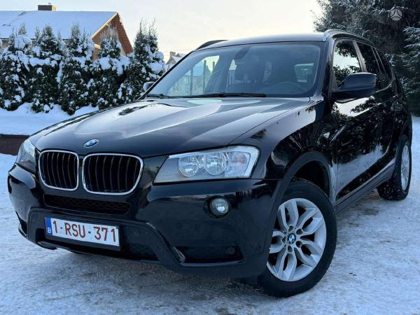 Melns BMW X3 2011 Utena, ar dzinēja tilpumu 2.00 L un nobraukumu 265 tūkst. km par 7950 €, foto 3 vietnē AUTOMOTO.COM.LV