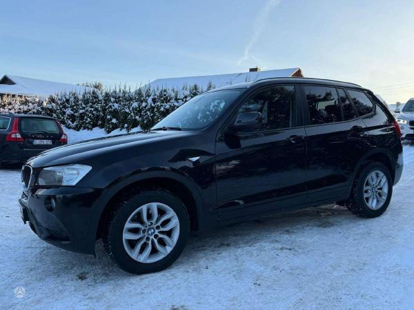 Melns BMW X3 2011 Utena, ar dzinēja tilpumu 2.00 L un nobraukumu 265 tūkst. km par 7950 €, foto 5 vietnē AUTOMOTO.COM.LV