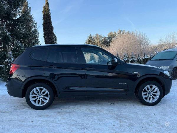 Melns BMW X3 2011 Utena, ar dzinēja tilpumu 2.00 L un nobraukumu 265 tūkst. km par 7950 €, foto 6 vietnē AUTOMOTO.COM.LV