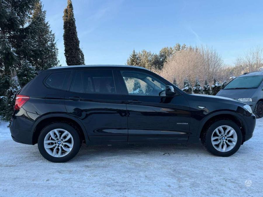 Melns BMW X3 2011 Utena, ar dzinēja tilpumu 2.00 L un nobraukumu 265 tūkst. km par 7950 €, foto 6 vietnē AUTOMOTO.COM.LV