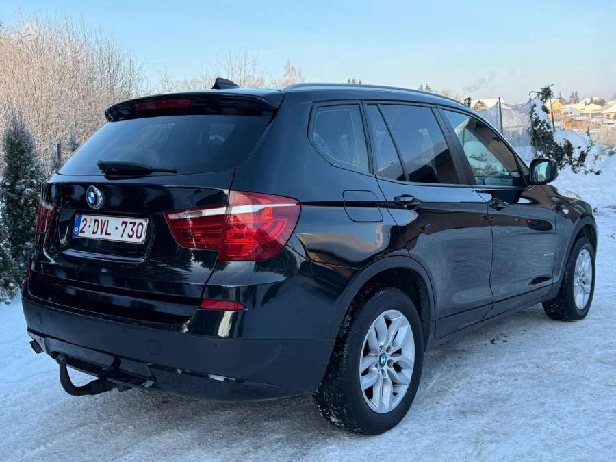 Melns BMW X3 2011 Utena, ar dzinēja tilpumu 2.00 L un nobraukumu 265 tūkst. km par 7950 €, foto 7 vietnē AUTOMOTO.COM.LV