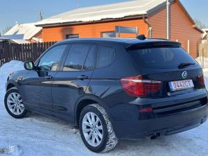 Black BMW X3 2011 in Kaisiadorys, with an engine capacity of 2.00 L and mileage of 308 thousand km for 9350 €, photo 3 on AUTOMOTO.COM.LV