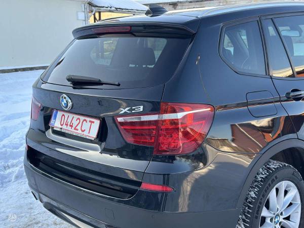 Black BMW X3 2011 in Kaisiadorys, with an engine capacity of 2.00 L and mileage of 308 thousand km for 9350 €, photo 5 on AUTOMOTO.COM.LV