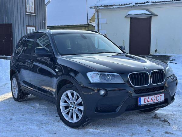 Black BMW X3 2011 in Kaisiadorys, with an engine capacity of 2.00 L and mileage of 308 thousand km for 9350 €, photo 8 on AUTOMOTO.COM.LV