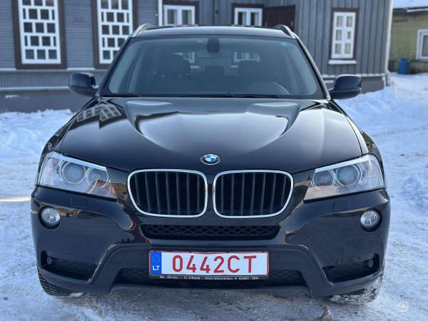 Black BMW X3 2011 in Kaisiadorys, with an engine capacity of 2.00 L and mileage of 308 thousand km for 9350 €, photo 9 on AUTOMOTO.COM.LV