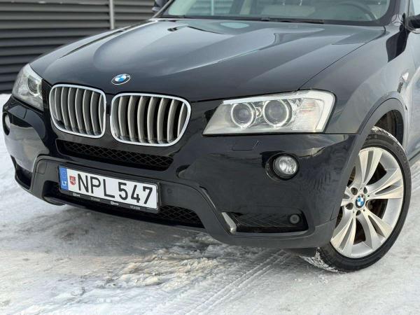 Black BMW X3 2011 in Kretinga, with an engine capacity of 3.00 L and mileage of 280 thousand km for 9500 €, photo 2 on AUTOMOTO.COM.LV