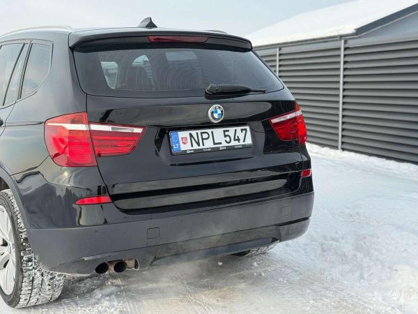 Black BMW X3 2011 in Kretinga, with an engine capacity of 3.00 L and mileage of 280 thousand km for 9500 €, photo 7 on AUTOMOTO.COM.LV