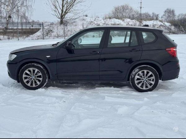 Melns BMW X3 2011 Marijampole, ar dzinēja tilpumu 2.00 L un nobraukumu 234 tūkst. km par 6100 €, foto 2 vietnē AUTOMOTO.COM.LV