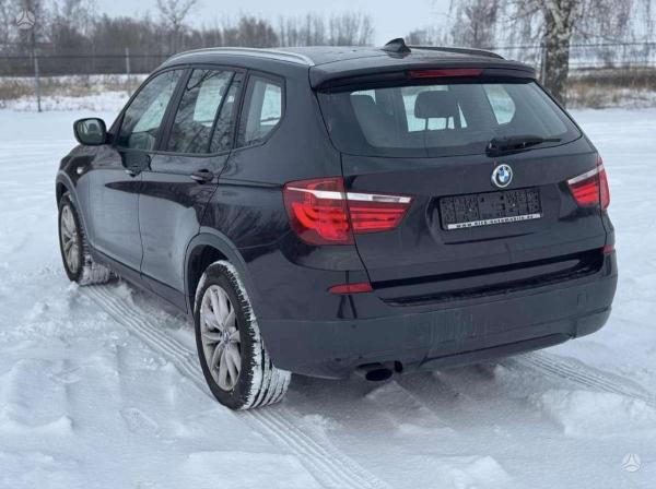 Melns BMW X3 2011 Marijampole, ar dzinēja tilpumu 2.00 L un nobraukumu 234 tūkst. km par 6100 €, foto 3 vietnē AUTOMOTO.COM.LV
