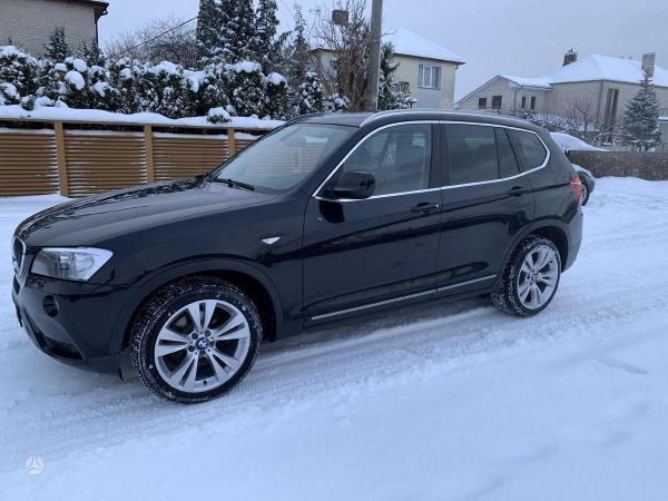 Melns BMW X3 2011 Ukmergė, ar dzinēja tilpumu 2.00 L un nobraukumu 351 tūkst. km par 8650 €, foto 3 vietnē AUTOMOTO.COM.LV
