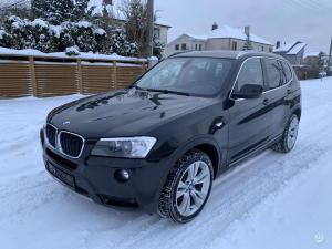 Black BMW X3 2011 in Ukmerge, with an engine capacity of 2.00 L and mileage of 351 thousand km for 8650 €, photo 5 on AUTOMOTO.COM.LV