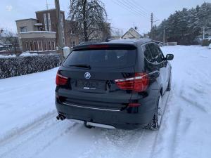 Black BMW X3 2011 in Ukmerge, with an engine capacity of 2.00 L and mileage of 351 thousand km for 8650 €, photo 11 on AUTOMOTO.COM.LV