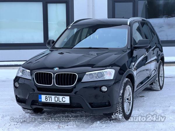 Black BMW X3 2011 in Parnu, with an engine capacity of 2.00 L and mileage of 251 thousand km for 13290 €, photo 6 on AUTOMOTO.COM.LV