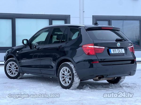 Black BMW X3 2011 in Parnu, with an engine capacity of 2.00 L and mileage of 251 thousand km for 13290 €, photo 7 on AUTOMOTO.COM.LV