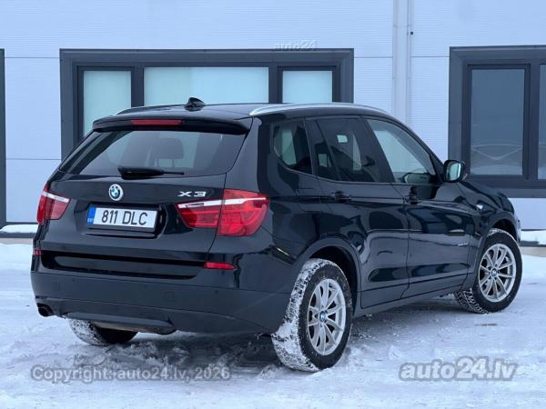 Black BMW X3 2011 in Parnu, with an engine capacity of 2.00 L and mileage of 251 thousand km for 13290 €, photo 8 on AUTOMOTO.COM.LV