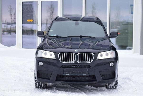 Melns BMW X3 2011 Viļņa, ar dzinēja tilpumu 2.99 L un nobraukumu 313 tūkst. km par 10450 €, foto 2 vietnē AUTOMOTO.COM.LV
