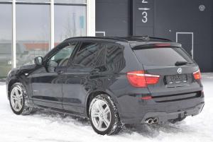 Black BMW X3 2011 in Vilnius, with an engine capacity of 2.99 L and mileage of 313 thousand km for 10450 €, photo 7 on AUTOMOTO.COM.LV