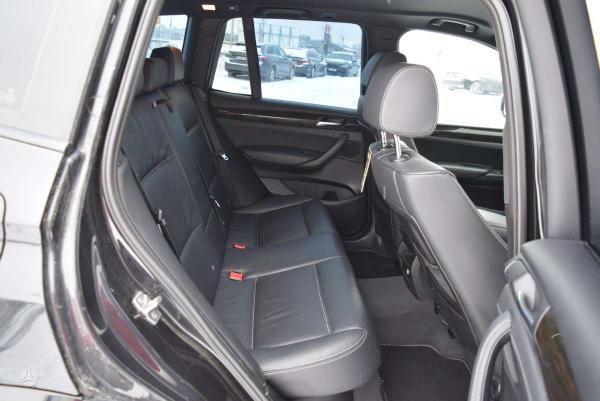 Melns BMW X3 2011 Viļņa, ar dzinēja tilpumu 2.99 L un nobraukumu 313 tūkst. km par 10450 €, foto 10 vietnē AUTOMOTO.COM.LV