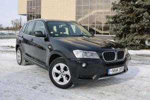 Black BMW X3 2011 in Alytus, with an engine capacity of 2.00 L and mileage of 250 thousand km for 9800 €, photo 2 on AUTOMOTO.COM.LV