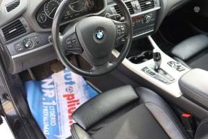 Black BMW X3 2011 in Alytus, with an engine capacity of 2.00 L and mileage of 250 thousand km for 9800 €, photo 7 on AUTOMOTO.COM.LV