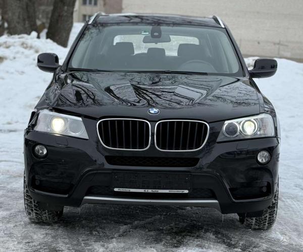 Melns BMW X3 2011 Raseiniai, ar dzinēja tilpumu 2.00 L un nobraukumu 197 tūkst. km par 6850 €, foto 3 vietnē AUTOMOTO.COM.LV