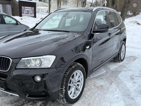 Melns BMW X3 2011 Raseiniai, ar dzinēja tilpumu 2.00 L un nobraukumu 197 tūkst. km par 6850 €, foto 7 vietnē AUTOMOTO.COM.LV