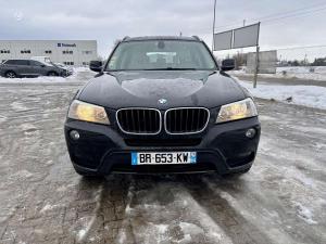 Black BMW X3 2011 in Taurage, with an engine capacity of 2.00 L and mileage of 230 thousand km for 8900 €, photo 2 on AUTOMOTO.COM.LV