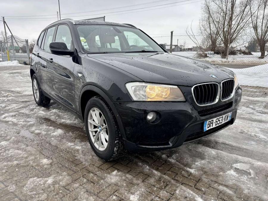 Black BMW X3 2011 in Taurage, with an engine capacity of 2.00 L and mileage of 230 thousand km for 8900 €, photo 3 on AUTOMOTO.COM.LV