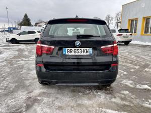 Black BMW X3 2011 in Taurage, with an engine capacity of 2.00 L and mileage of 230 thousand km for 8900 €, photo 8 on AUTOMOTO.COM.LV