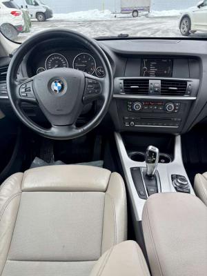 Black BMW X3 2011 in Taurage, with an engine capacity of 2.00 L and mileage of 230 thousand km for 8900 €, photo 16 on AUTOMOTO.COM.LV