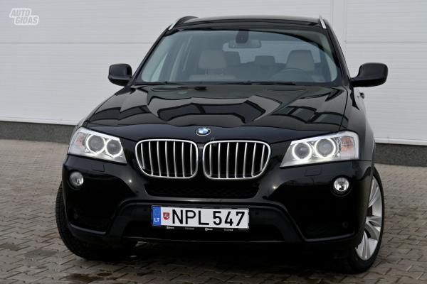 Black BMW X3 2011 in Kretinga, with an engine capacity of 3.00 L and mileage of 280 thousand km for 8999 €, photo 2 on AUTOMOTO.COM.LV