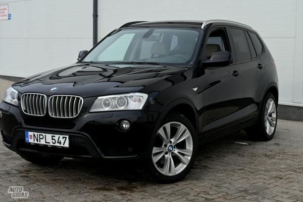 Black BMW X3 2011 in Kretinga, with an engine capacity of 3.00 L and mileage of 280 thousand km for 8999 €, photo 3 on AUTOMOTO.COM.LV