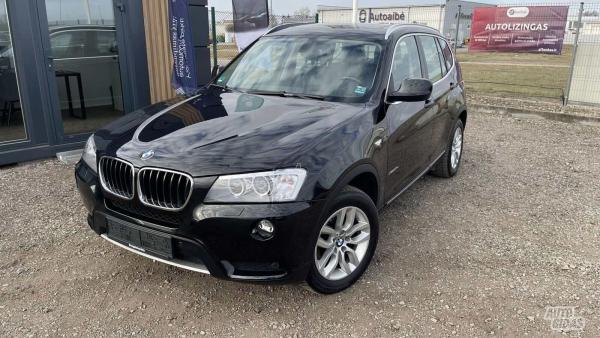 Melns BMW X3 2011 Marijampole, ar dzinēja tilpumu 2.00 L un nobraukumu 268 tūkst. km par 10990 €, foto 1 vietnē AUTOMOTO.COM.LV