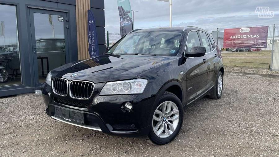 Black BMW X3 2011 in Marijampole, with an engine capacity of 2.00 L and mileage of 268 thousand km for 10990 €, photo 2 on AUTOMOTO.COM.LV