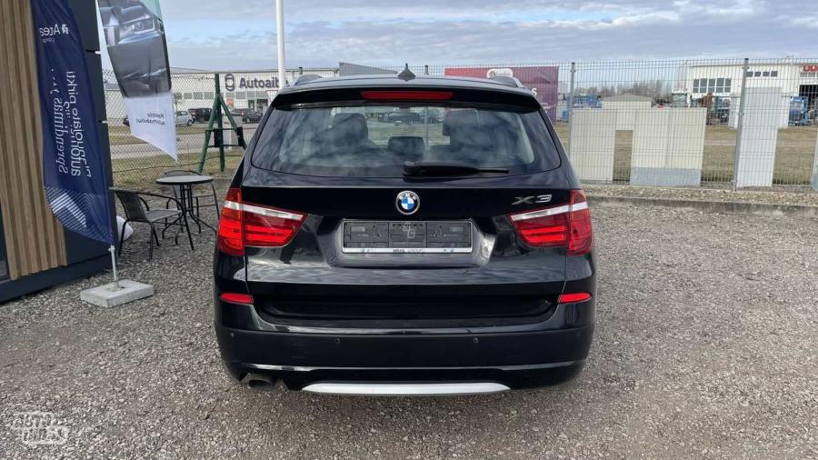 Black BMW X3 2011 in Marijampole, with an engine capacity of 2.00 L and mileage of 268 thousand km for 10990 €, photo 7 on AUTOMOTO.COM.LV