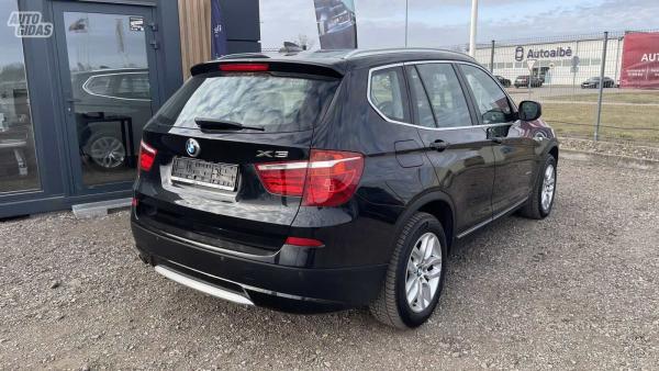 Melns BMW X3 2011 Marijampole, ar dzinēja tilpumu 2.00 L un nobraukumu 268 tūkst. km par 10990 €, foto 8 vietnē AUTOMOTO.COM.LV