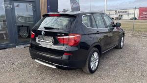 Black BMW X3 2011 in Marijampole, with an engine capacity of 2.00 L and mileage of 268 thousand km for 10990 €, photo 8 on AUTOMOTO.COM.LV