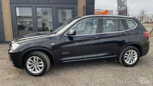 Black BMW X3 2011 in Marijampole, with an engine capacity of 2.00 L and mileage of 268 thousand km for 10990 €, photo 9 on AUTOMOTO.COM.LV