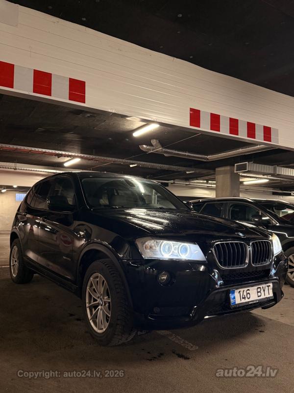Black BMW X3 2011 in Tallinn, with an engine capacity of 2.00 L and mileage of 300 thousand km for 6900 €, photo 2 on AUTOMOTO.COM.LV