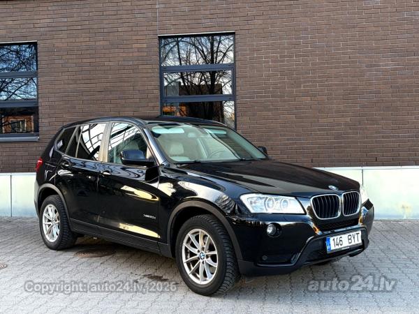 Melns BMW X3 2011 Tartu, ar dzinēja tilpumu 2.00 L un nobraukumu 298 tūkst. km par 7200 €, foto 1 vietnē AUTOMOTO.COM.LV