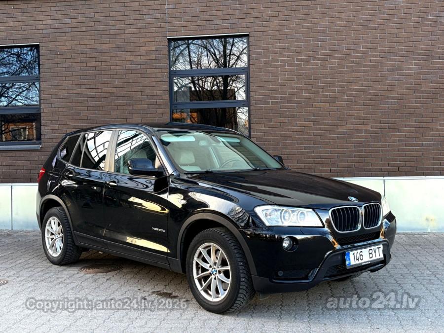 Melns BMW X3 2011 Tartu, ar dzinēja tilpumu 2.00 L un nobraukumu 298 tūkst. km par 7200 €, foto 1 vietnē AUTOMOTO.COM.LV
