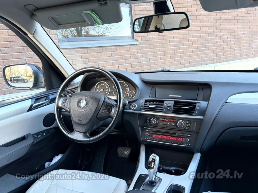 Melns BMW X3 2011 Tartu, ar dzinēja tilpumu 2.00 L un nobraukumu 298 tūkst. km par 7200 €, foto 11 vietnē AUTOMOTO.COM.LV